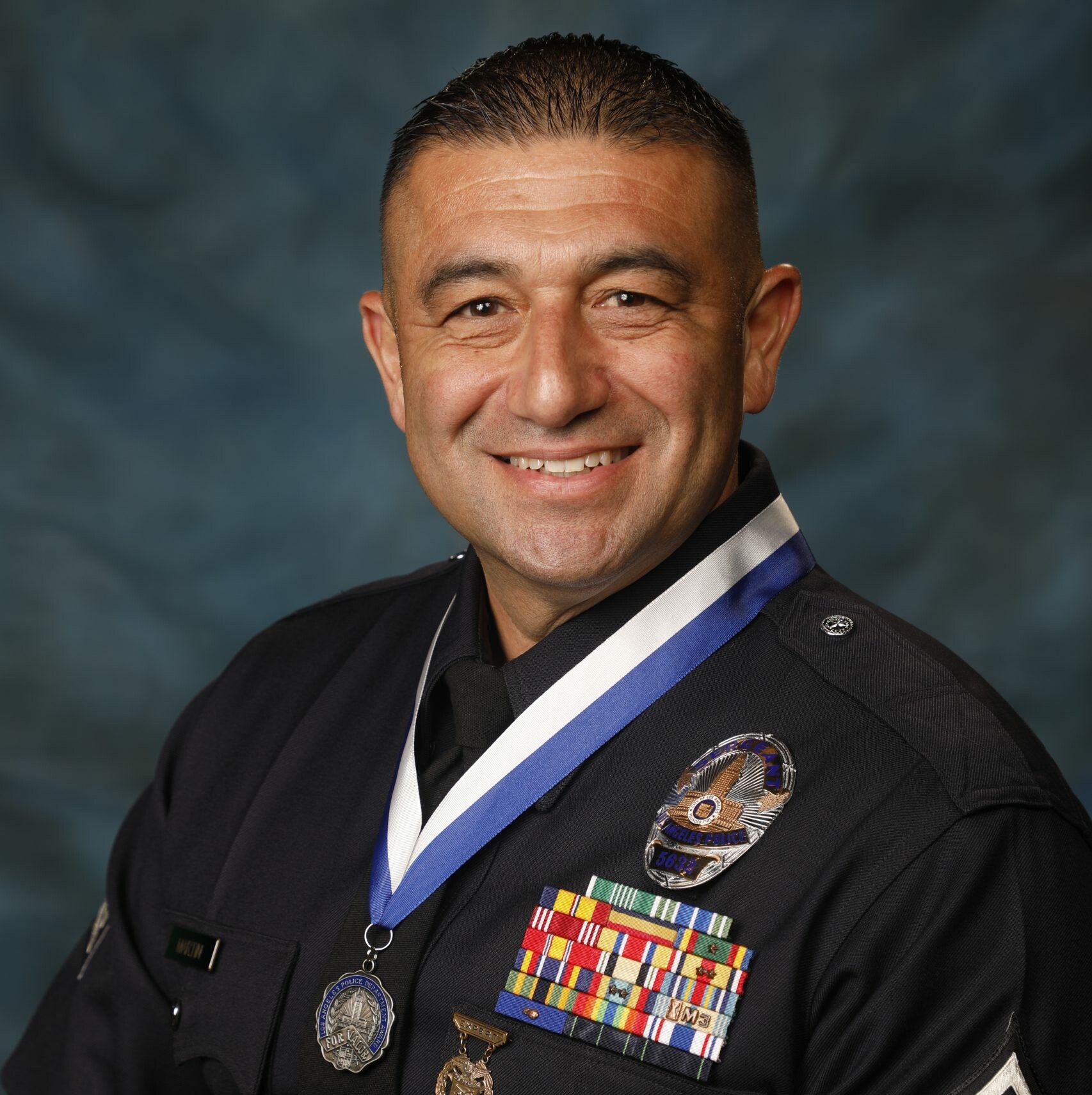 MP CID Officer Receives LAPD Medal Of Valor Military Police