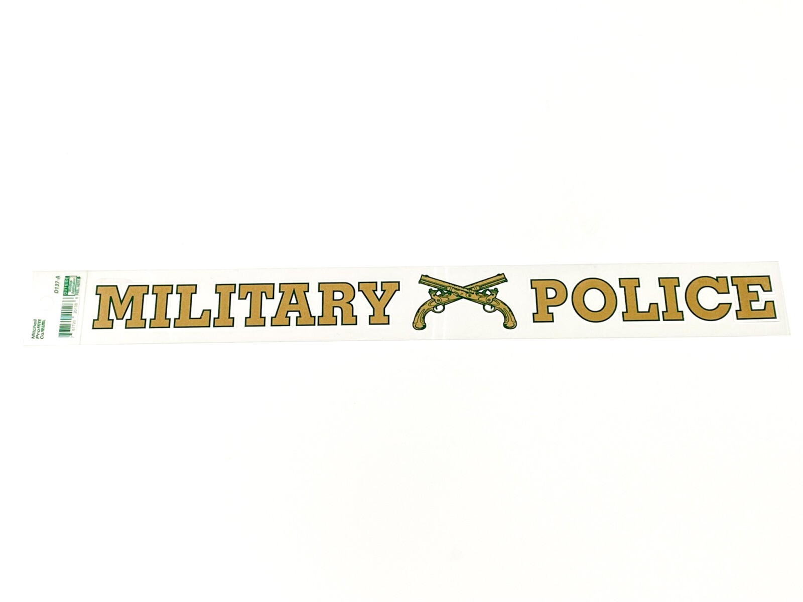 Clear Military Police Window Strip - Military Police Regimental Association
