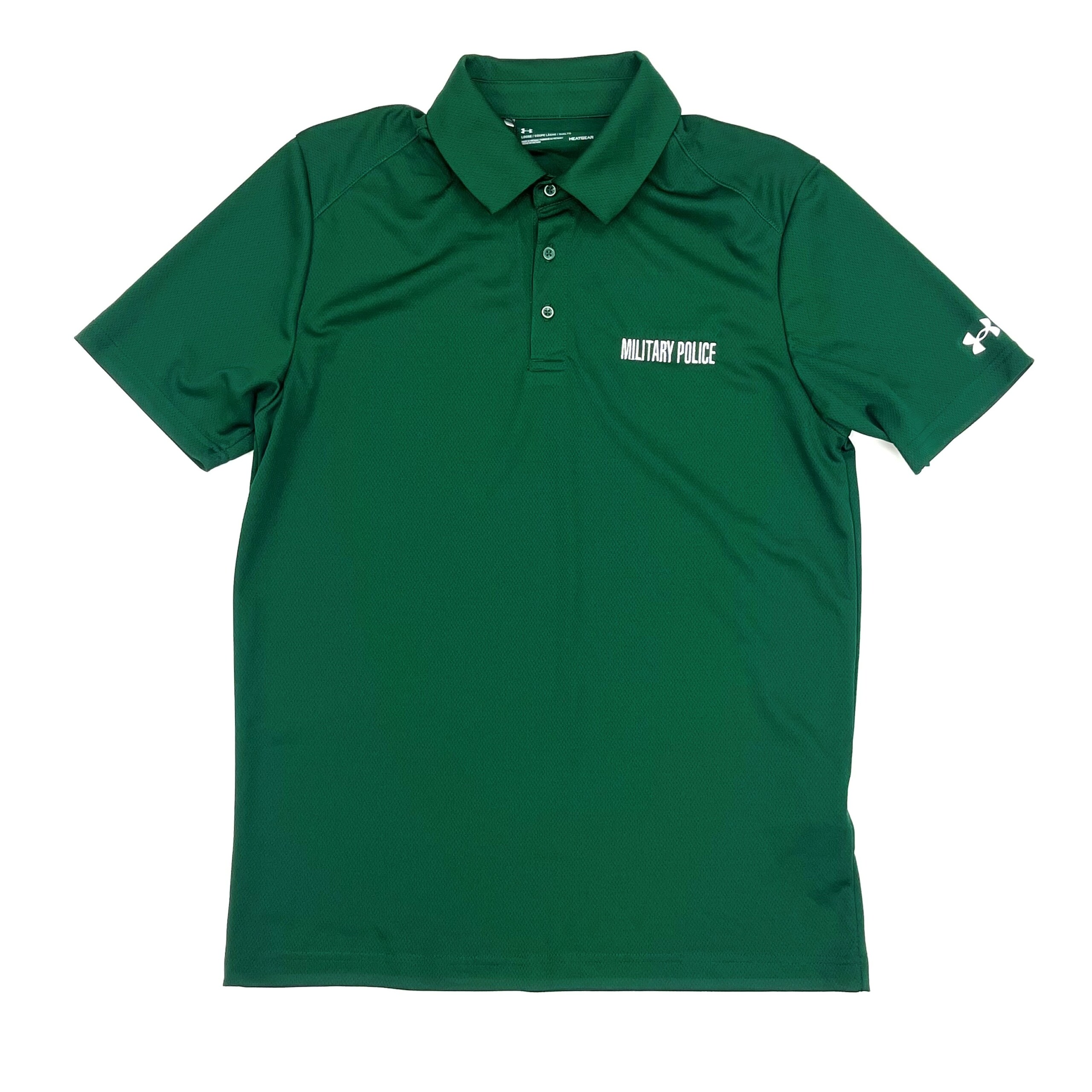 Military Police Green Under Armour Polo - Military Police Regimental ...