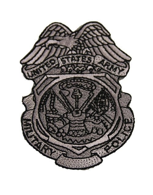 MP Badge Patch Iron On - Military Police Regimental Association